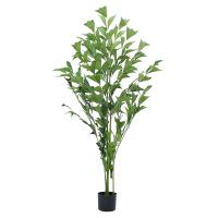 China Potted Plants 150CM Artificial Fishtail Palm For Shopping Malls Office Home Decor for sale