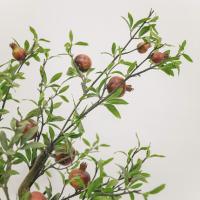 China Airport PE 120cm Artificial Pomegranate Tree Environment Friendly for sale