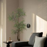 China Peva Green Artificial Potted Floor Plants Bamboo Outdoor Decor for sale