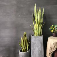 China Artificial Potted Bonsai Agave Plant Landing Ornaments Indoor Decoration for sale