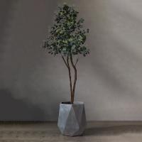 China 150Cm Artificial Potted Floor Plants Eucalyptus Minimalist Ornaments Bonsai for sale