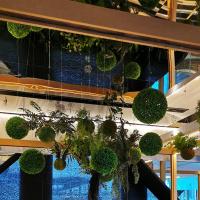 China ODM Floral Hanging Basket Pendant Pub Space Beautifying for sale