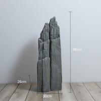 China Micro GRC Landscape Fiberglass Rough Rocky Stone Make Money Ornaments for sale