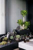 China Anti Aging Artificial Succulent Plant Home Interior Landscape Set Pieces Potted for sale