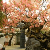 China Lush Cherry Artificial Landscape Trees Exhibition Decorative for sale