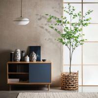China ODM Artificial Bell Tree Floor To Ceiling Home Lazy Green Plant Decoration for sale