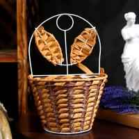 China OEM Rabbit Ears Wall Hanging Flower Basket American Style for sale