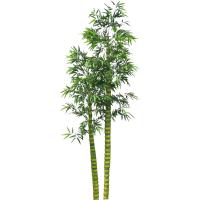 China Buddha Bamboo Artificial Potted Floor Plants Indoor Landing Decorative for sale