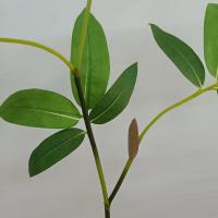 China 150cm Artificial Nandina Plant Single Green Tabletop Ornaments Potted Branches for sale