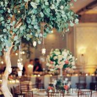 China Artificial Plants Green Eucalyptus Tree For Mall Hotel Decoration for sale
