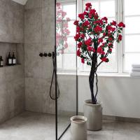 China 150Cm Height Bougainvillea Colorful Artificial Silk Plant Creative Potted Flowers for sale