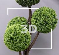 China 180cm Doorway Artificial Potted Floor Plants Anti Fading Indoor Green Boxwood for sale