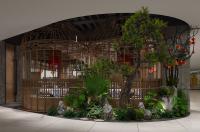 China High Simulation Landscape Plastic Pine Tree 150cm Restaurant Ornaments for sale
