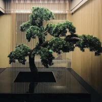 China Large Outdoor Artificial Bonsai Tree 1M 2M 3M Green Pine Plant For Garden Centerpiece Decor for sale