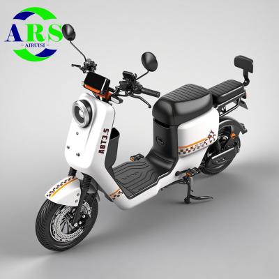 China A8T Electric Bike 1500W 60V 30AH 100KM Fast Powerful Off Road Two Wheels 12 Inch With Seat Electric Bicycle for sale