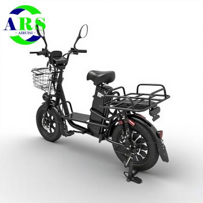 China Monster Bike Snow Wheel Fat Fork Track Crank Trailer Cafe Bakfiets Two Wheel Electric Coffee Cargo Bike Yilan 2 for sale