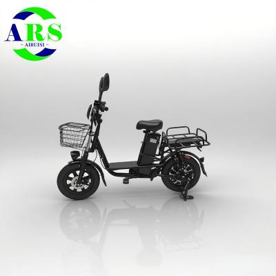 China Yilan 2 Long Range Electric Delivery Bike 48v Battery Double Suspension Electric Bike OEM / ODM for sale
