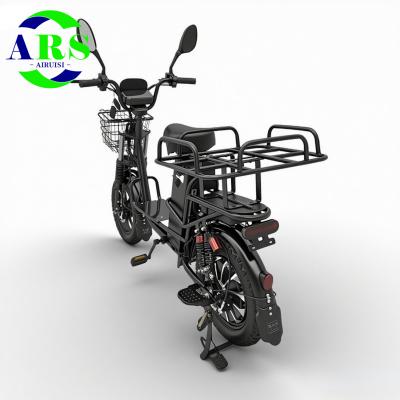 China Iron Frame Sharing Yilan Dual Battery Electric Bike 16 Inch 2 Wheel Electric Bikes For Adults for sale