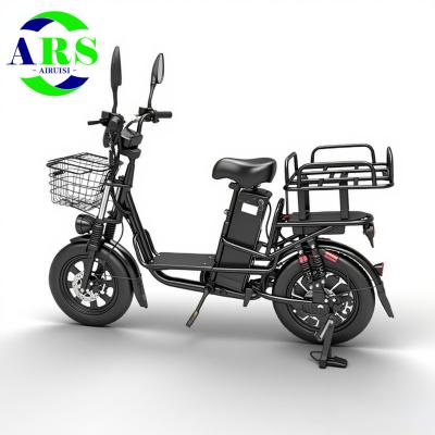 China Factory Wholesale Yilan Dual Battery Electric Cargo Bike 1000w 16