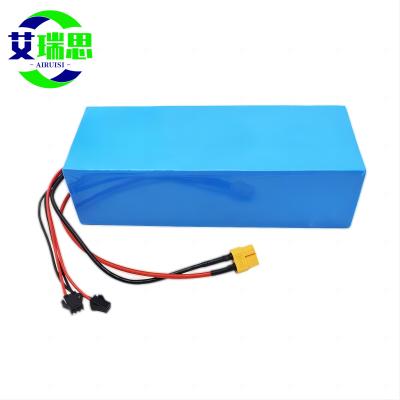 China High Power 60V 40Ah 100A BMS Built-in Lithium Battery Pack Customized Dual Input And Output for sale