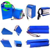 China 60V 52V 72V Custom Battery Pack 18650 Lithium Deep Cycle Battery for sale