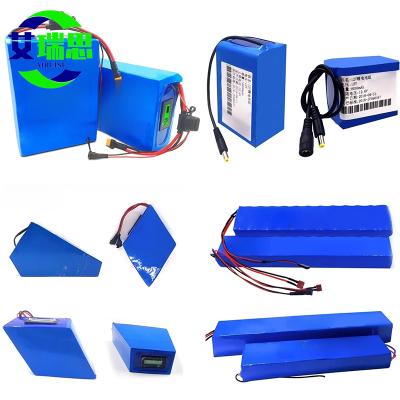 China 60V 52V 72V Custom Battery Pack 18650 Lithium Deep Cycle Battery for sale