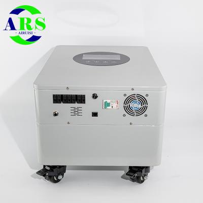 China Wall Mounted Stackable Lifepo4 Battery 51.2V 205Ah 10kWh All In One Solar Inverter for sale