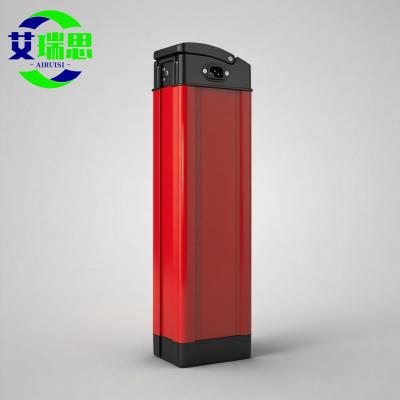 China Rechargeable 36v 10ah 15ah 20ah 21Ah Silver Fish Electric Bicycle Lithium Ebike Battery Pack Ebike Battery 36v for sale