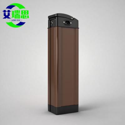 China Silver Fish 36V 20Ah Lithium Ion E Bike 36V Rechargeable Lifepo4 Ebike Battery Pack With case for sale