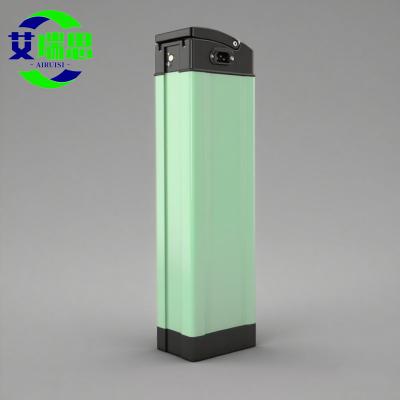 China 18650 36V 48V Rechargeable Silver Fish E-type E-scooter Electric Bicycle E Bike Battery Pack 500w 24v 36v 10Ah Ebike for sale