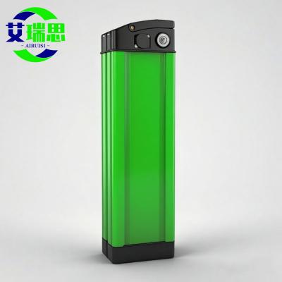 China E-bike Lithium Ion Battery 48V 10ah Rechargeable Sliver Fish Batteries for Electric Bicycle Kit Charger for sale