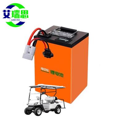 China High-Power 48V 60V 72V 96V 100ah-200ah Three Wheeled Tricycle Rickshaw Electric Golf Cart Battery Lithium Ion Pack for sale