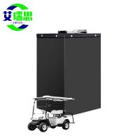 China Customize 48V Low Speed Car LiFePO4 Semi-solid State Battery 105Ah LCD Display Lithium Golf Cart 6000 Cycles 56Kg for sale