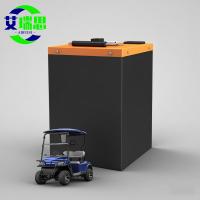 China OEM ODM Maintenance Free Rechargeable 48V 105Ah 4000-Cycle Car Lithium Ion Lifepo4 Golf Cart Battery for sale