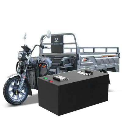 China Factory Custom EV Car Lithium Battery 72 Volt 60ah 100ah 200ah Tricycle Electric Vehicle Battery Pack for sale