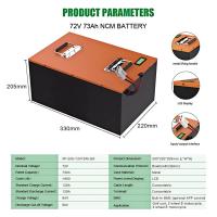 China Lithium Ion Battery Pack 72V 20Ah 30Ah 45Ah 50Ah 60Ah 3000W 4000W 5000W Tricycle Battery Pack Motorcycle Golf Carts Battery for sale