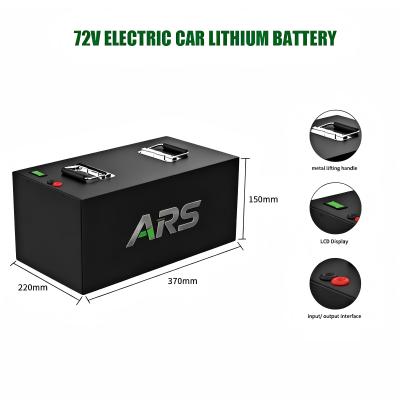 China Lithium Ion Battery 72 Volt Electric Bike 72V 60Ah Battery Pack for 2 wheel electric vehicle for sale