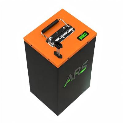 China 52V 70Ah Dual Voltage Ebike Lithium Battery Custom GPS Shared Program for sale