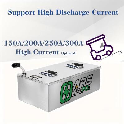 China Electric Street Bike Lithium Battery 52V 100Ah Custom Internal BMS for sale