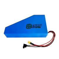 China Customized 48V 52V 60V 72V 20Ah 24Ah 28.8Ah 30Ah Lithium Ion Pack Electric Bike Ebike Batteries Bicycle Triangle Battery for sale