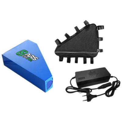 China Custom Triangular Lithium Battery Waterproof Lithium Battery Pack 48V/72V 20Ah/45Ah Suitable for Electric Bicycles for sale