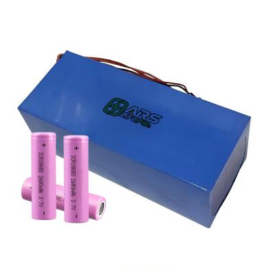 China Custom High Capacity Lithium Ion Battery Pack 48V 60V 72V 10-100Ah with BMS for E-bike Scooter Solar Energy Storage for sale