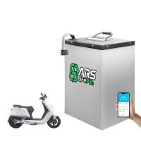 China Custom Lithium Battery Pack 30Ah to 300Ah 48V-90V Custom Color Logo Plug for Electric Motorcycles and Bikes for sale