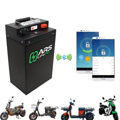 China ARS LiFePO₄ 48V 60V 72V 50Ah  suitable for White siberia 350 electric bicycle for sale