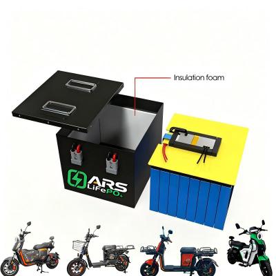 China ARS LiFePO₄ 48V 60V 72V 50Ah  suitable for kugoo 350 electric bicycle for sale