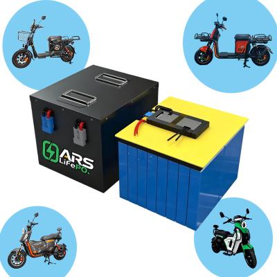 China ARS LiFePO₄ 48V 60V 72V 60Ah  suitable for kugoo 720 electric bicycle for sale