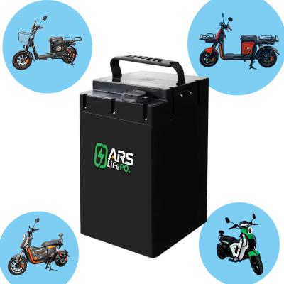 China ARS LiFePO₄ 48V 60V 72V 80Ah  suitable for kugoo U6 electric bicycle for sale