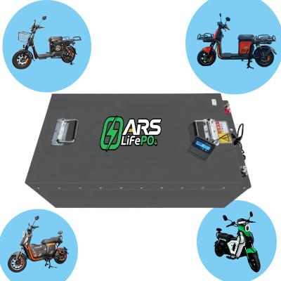 China ARS LiFePO₄ 48V 60V 72V 30Ah  suitable for citycoco U2 pro electric bicycle for sale