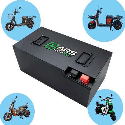China ARS LiFePO₄ 48V 60V 72V 60Ah  suitable for citycoco 720 electric bicycle for sale