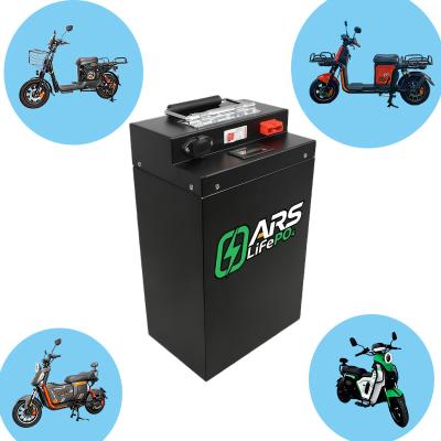 China ARS LiFePO₄ 48V 60V 72V 80Ah  suitable for citycoco U6 electric bicycle for sale